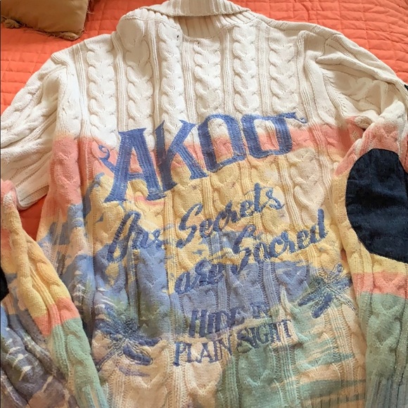 Akoo | Sweaters | Mens Akoo Cardigan Excellent Condition | Poshmark